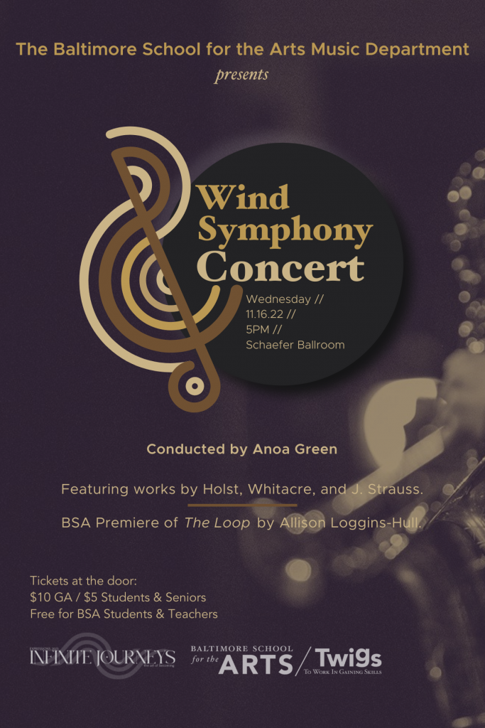 Wind Symphony Concert | Baltimore School for the Arts